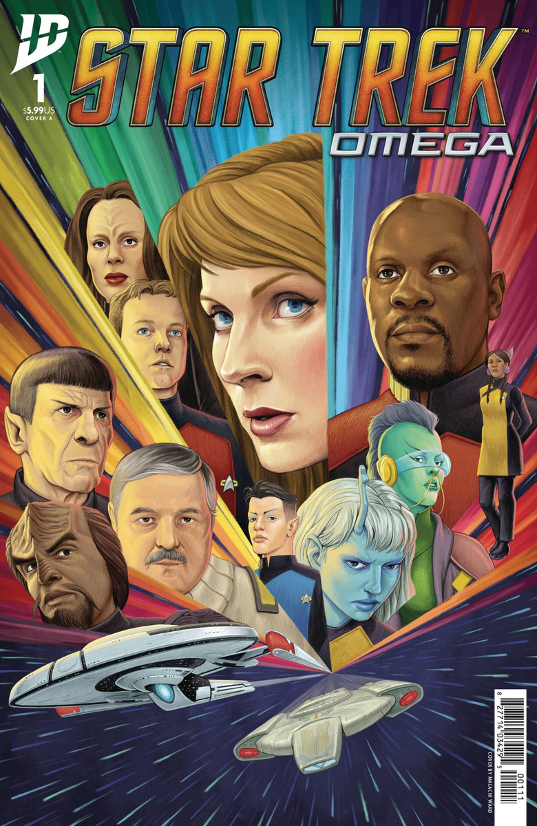Star Trek: Omega #1 Cover A - Malachi Ward – Collectors Choice Comics