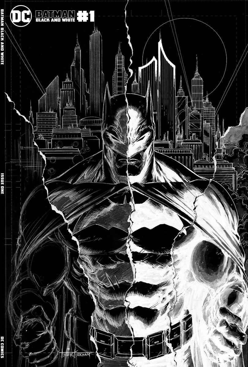 Batman Artwork Black And White